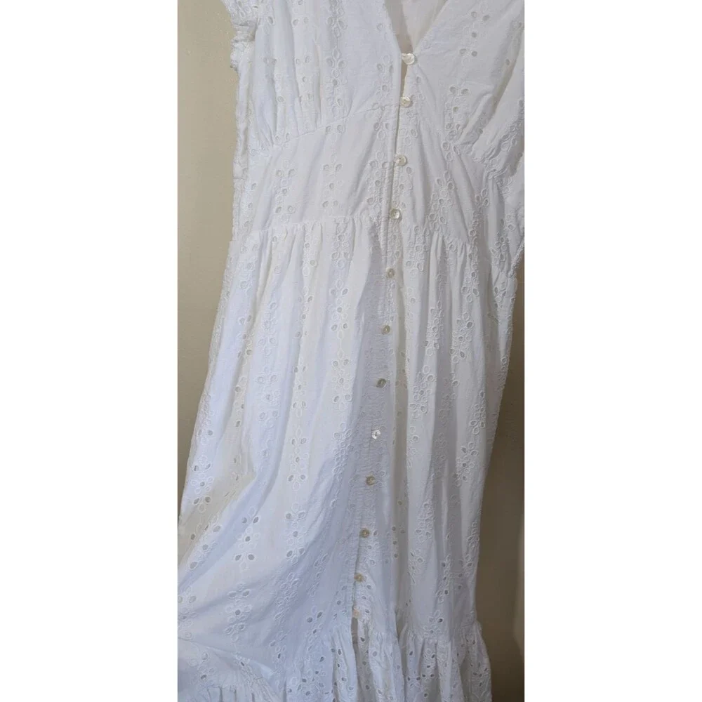 Cleobella | Dresses | Cleobella Brielle Midi Dress Eyelet Organic ...